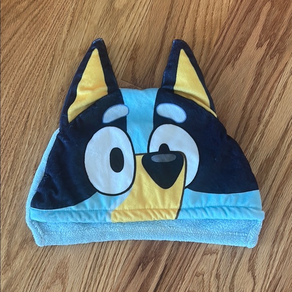 Accessories | Bluey Cartoon Character Kids Hood Hat | Poshmark